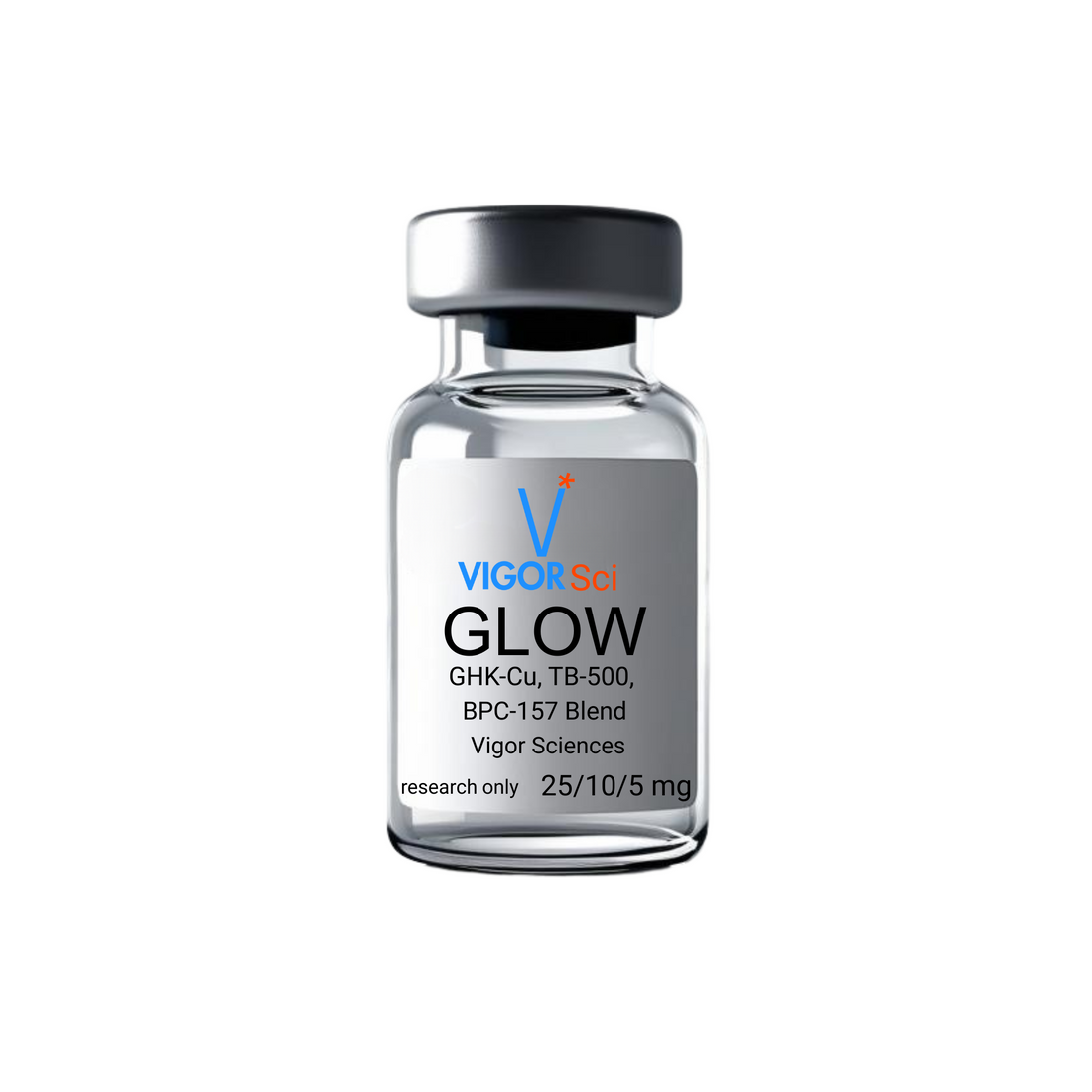 GLOW (GHK-Cu, TB-500, BPC-157 Blend) – Vigor Sciences